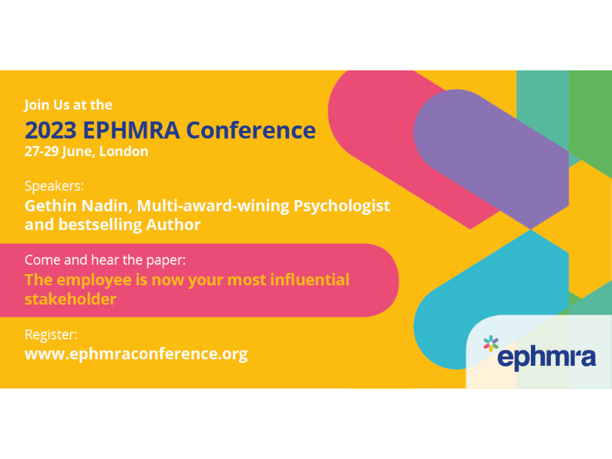 Gethin Nadin - Our invited speaker at the 2023 EPHMRA Conference | EPHMRA